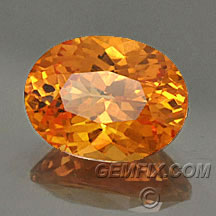 Spessartite Mandarin Garnet, American Cut Gemstones